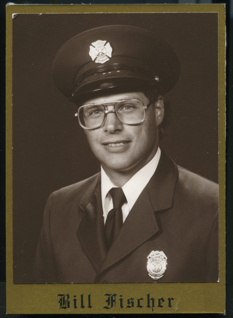 Photo – Firefighter Bill Fischer – New Ulm Art Collection