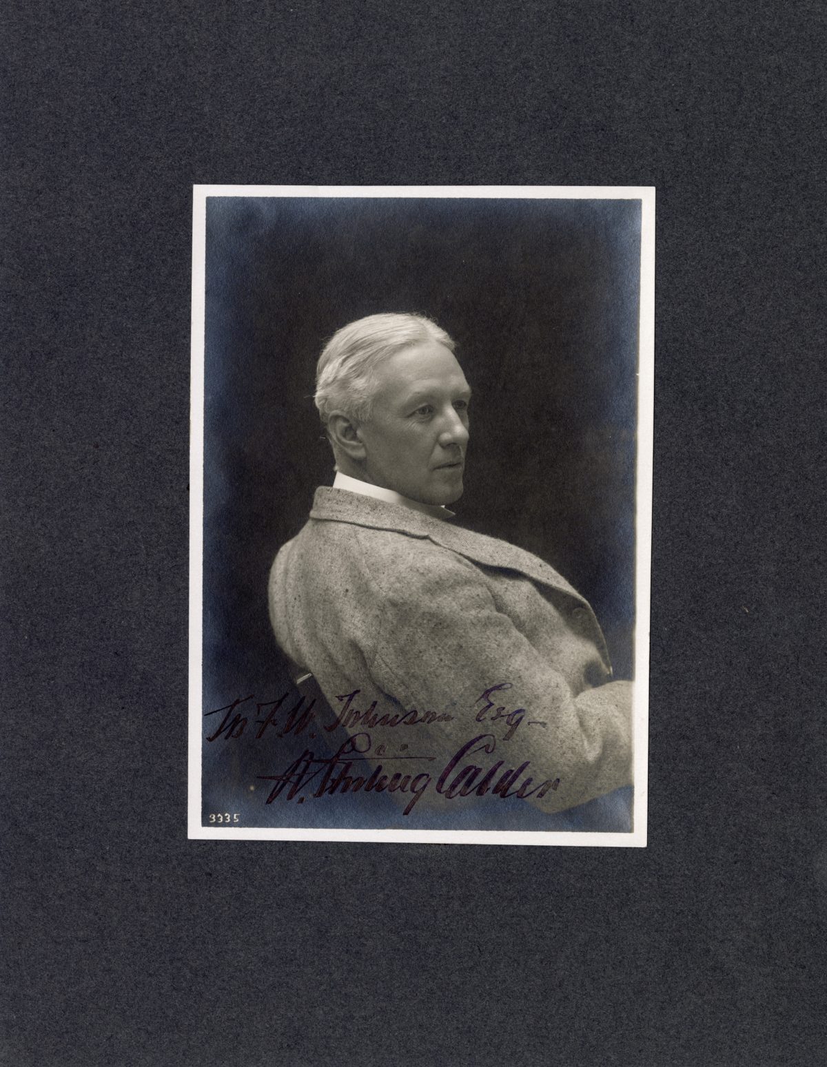 Autographed Photo – Alexander Stirling Calder, American Sculptor – New ...